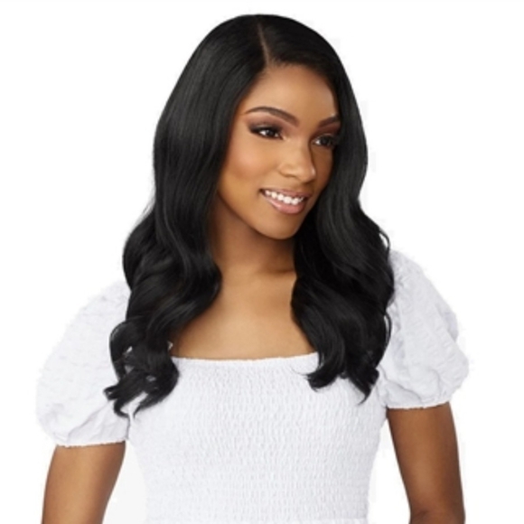 Hair | Body Wave Side Part Lace Front Wig Black | Poshmark